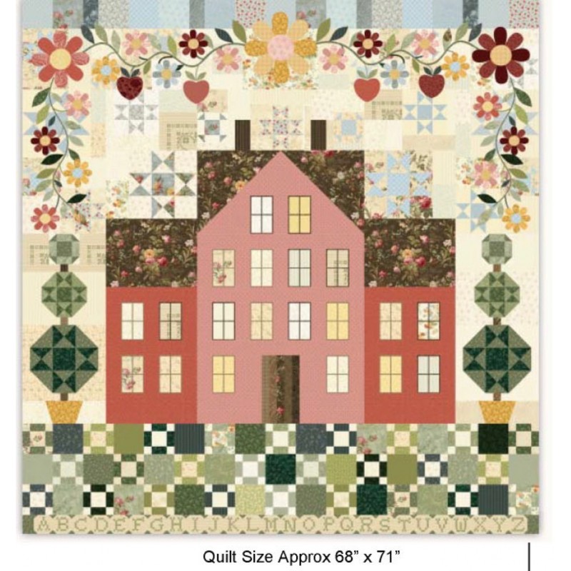 BOM en 10 parties KATHLEEN’S STORY Collection Program by Chris Schulte of Green Light Quilts ...